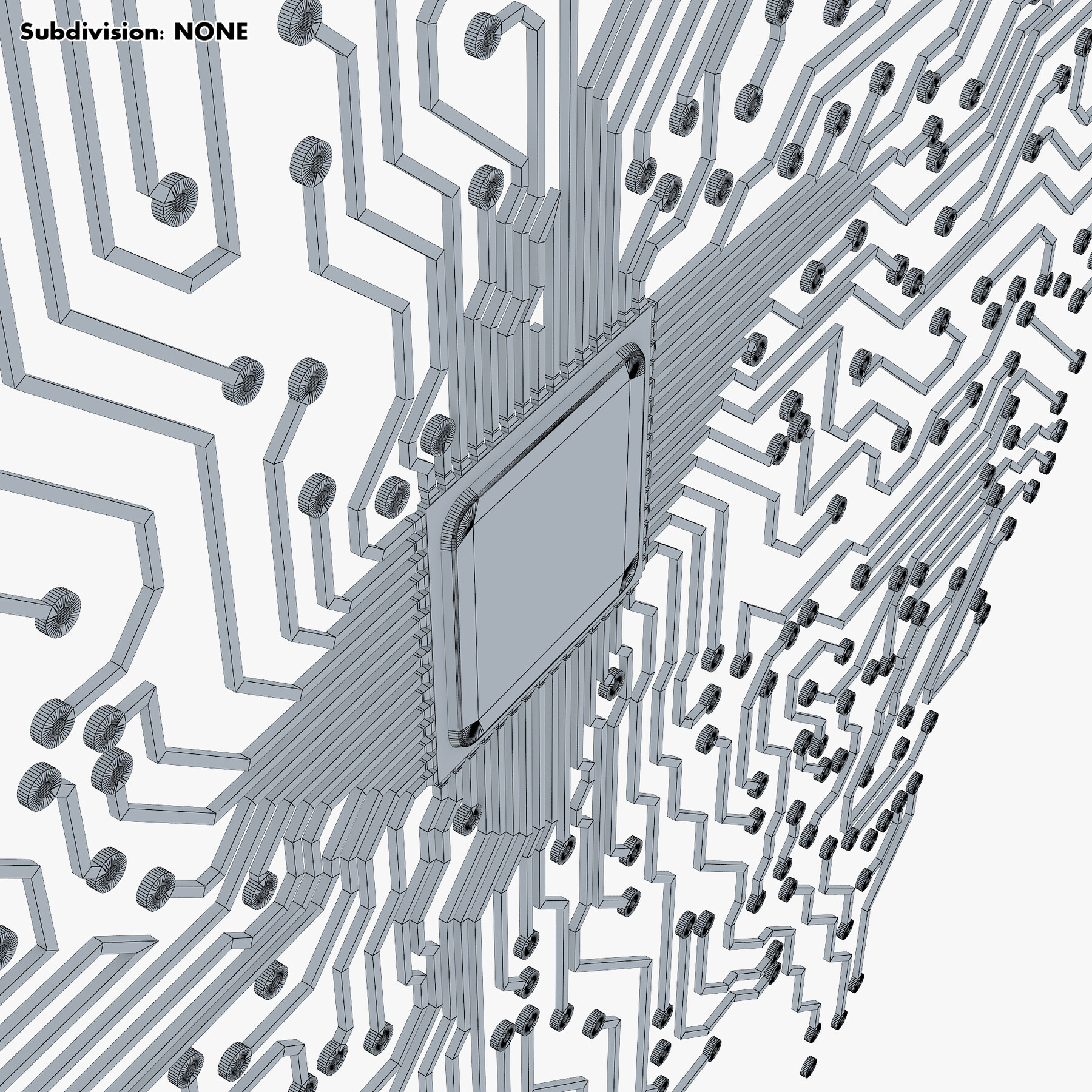 ArtStation - Electronic Circuit Board Brain v 1 | Resources