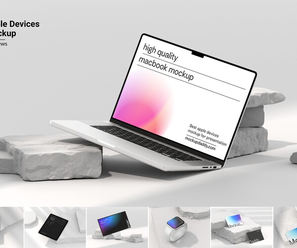 ArtStation - Apple Devices Mockup Collection | Artworks