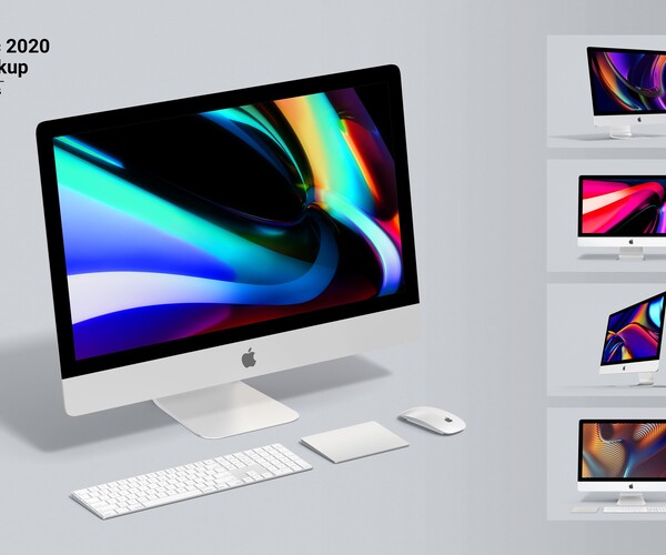 ArtStation - Apple iMac 2020 Mockup | Artworks
