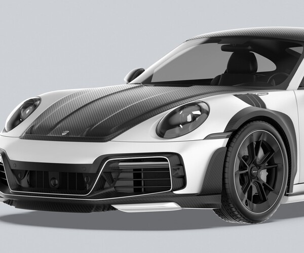 ArtStation - Porsche 911 TECHART 2022 Car Mockup | Artworks