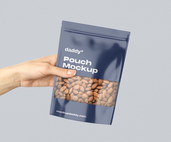 ArtStation - Pouch/Bag with Clear Window Mockup | Artworks