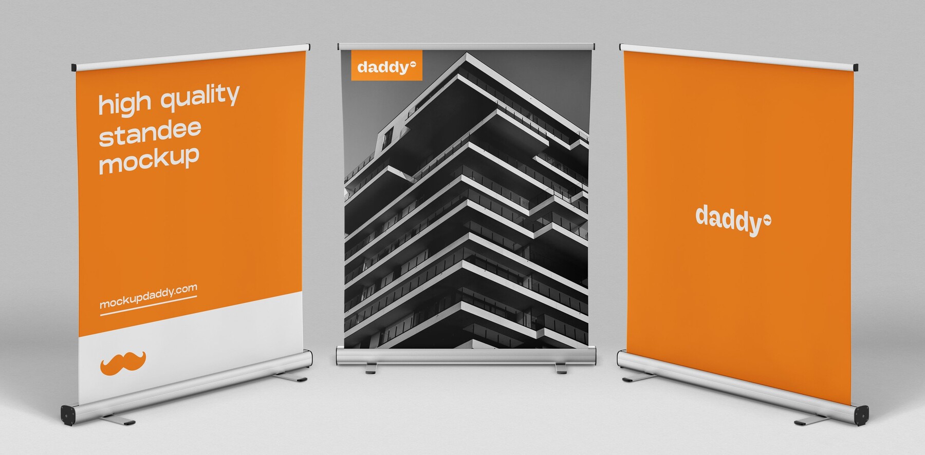 ArtStation - Roll Up Banner Big Size Mockup | Artworks