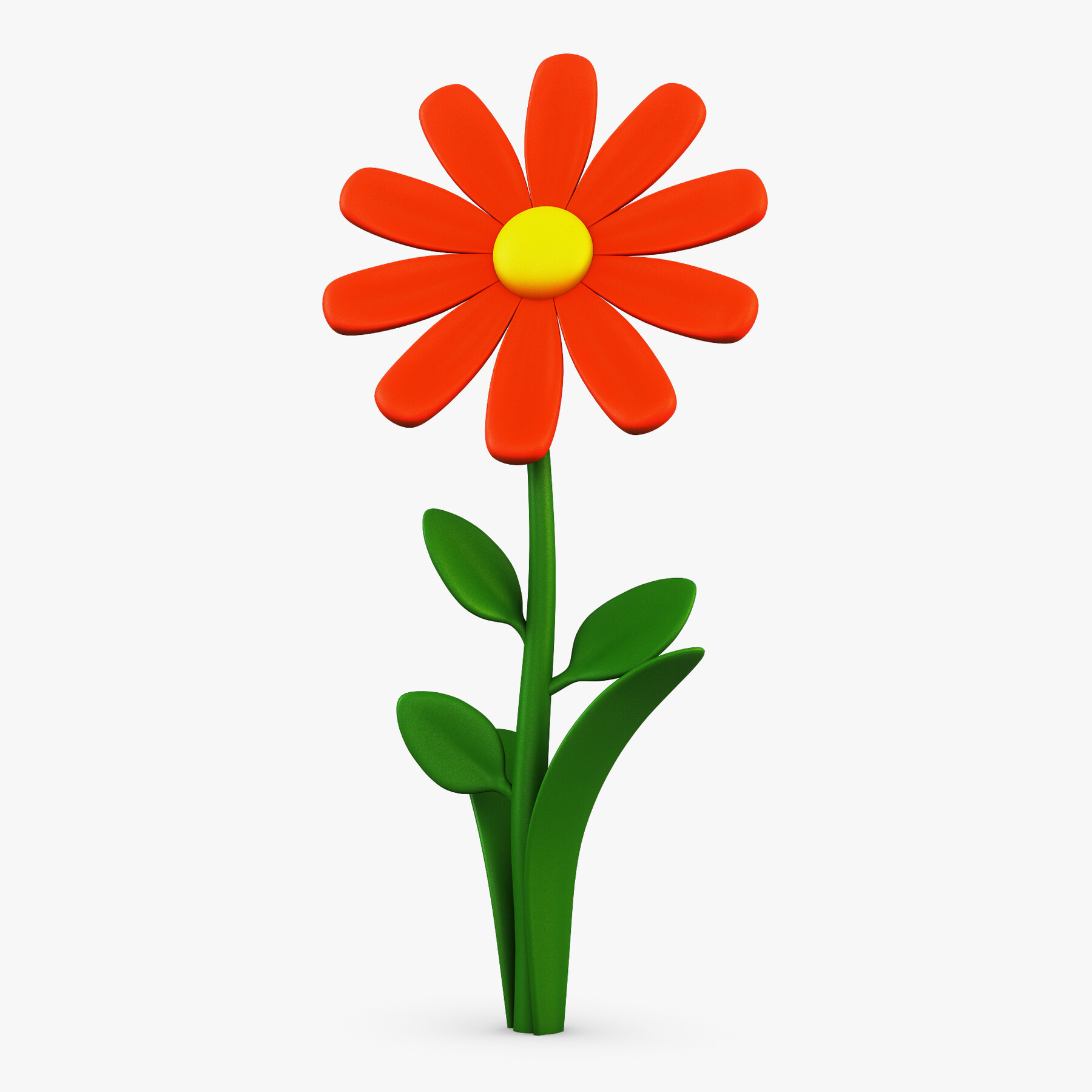 ArtStation - Cartoon Flower v 3 | Resources