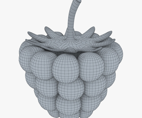 ArtStation - Cartoon Raspberry v 1 | Resources