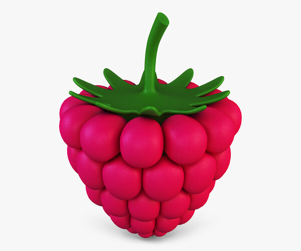 ArtStation - Cartoon Raspberry v 2 | Resources