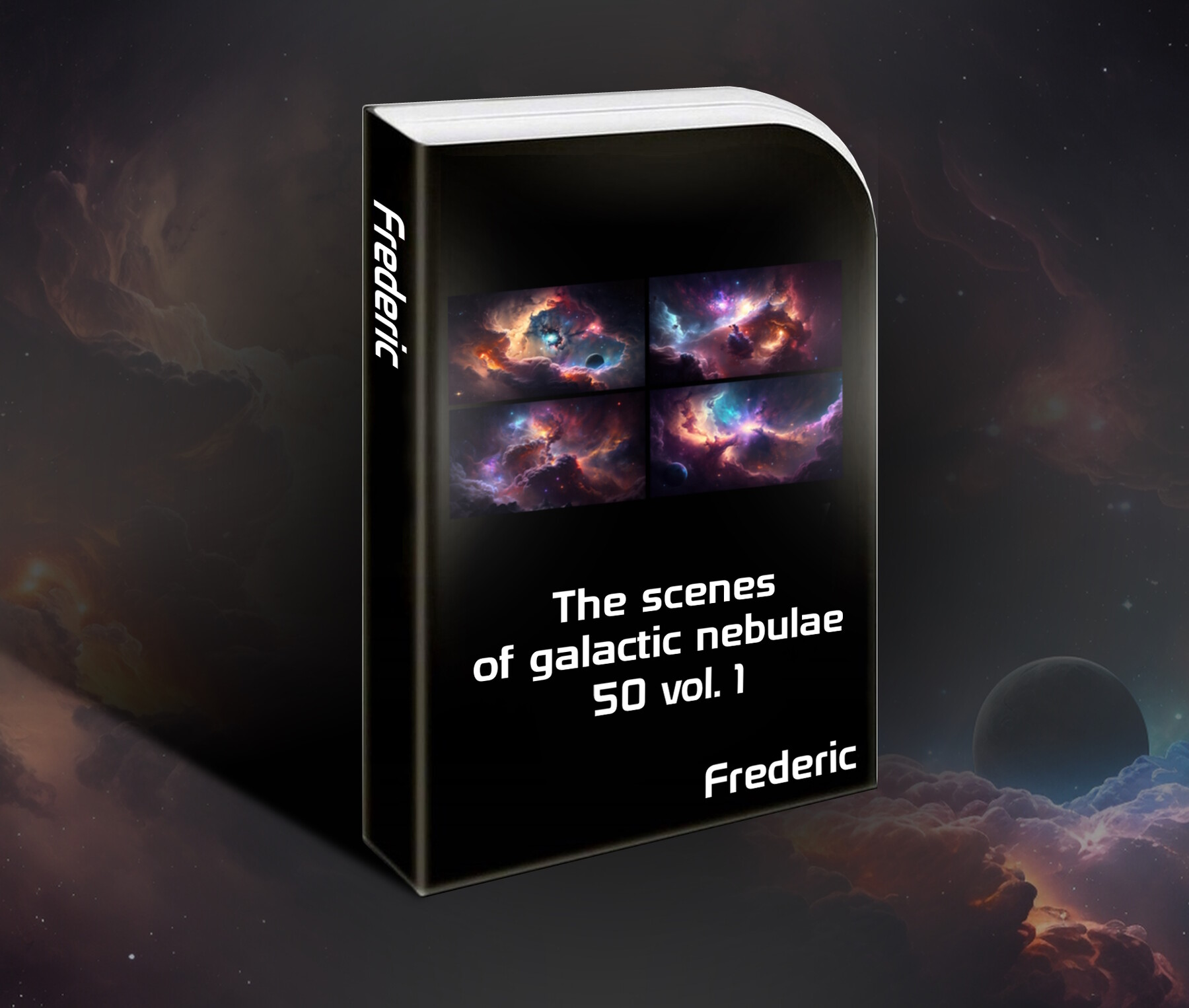 ArtStation - The scenes of galactic nebulae 50 vol. 1 | Artworks