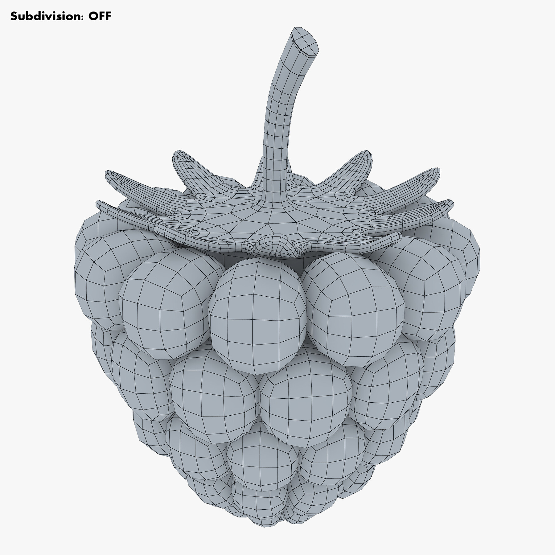 ArtStation - Cartoon Raspberry v 2 | Resources