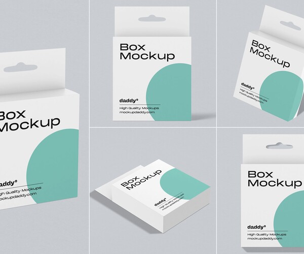 ArtStation - Hanger Box PSD Mockup | Resources
