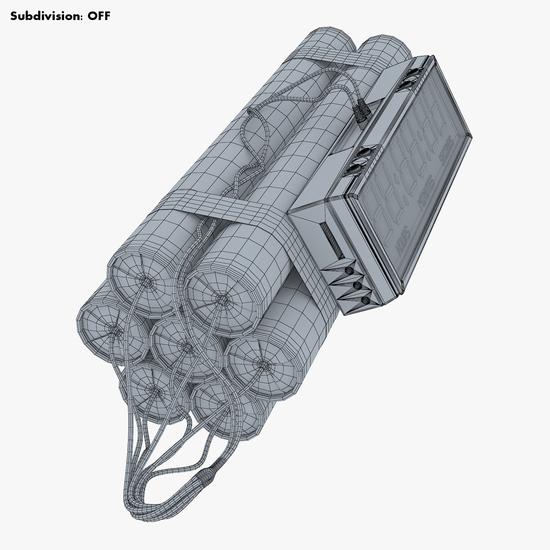 ArtStation - Dynamite Digital Time Bomb v 1 | Resources