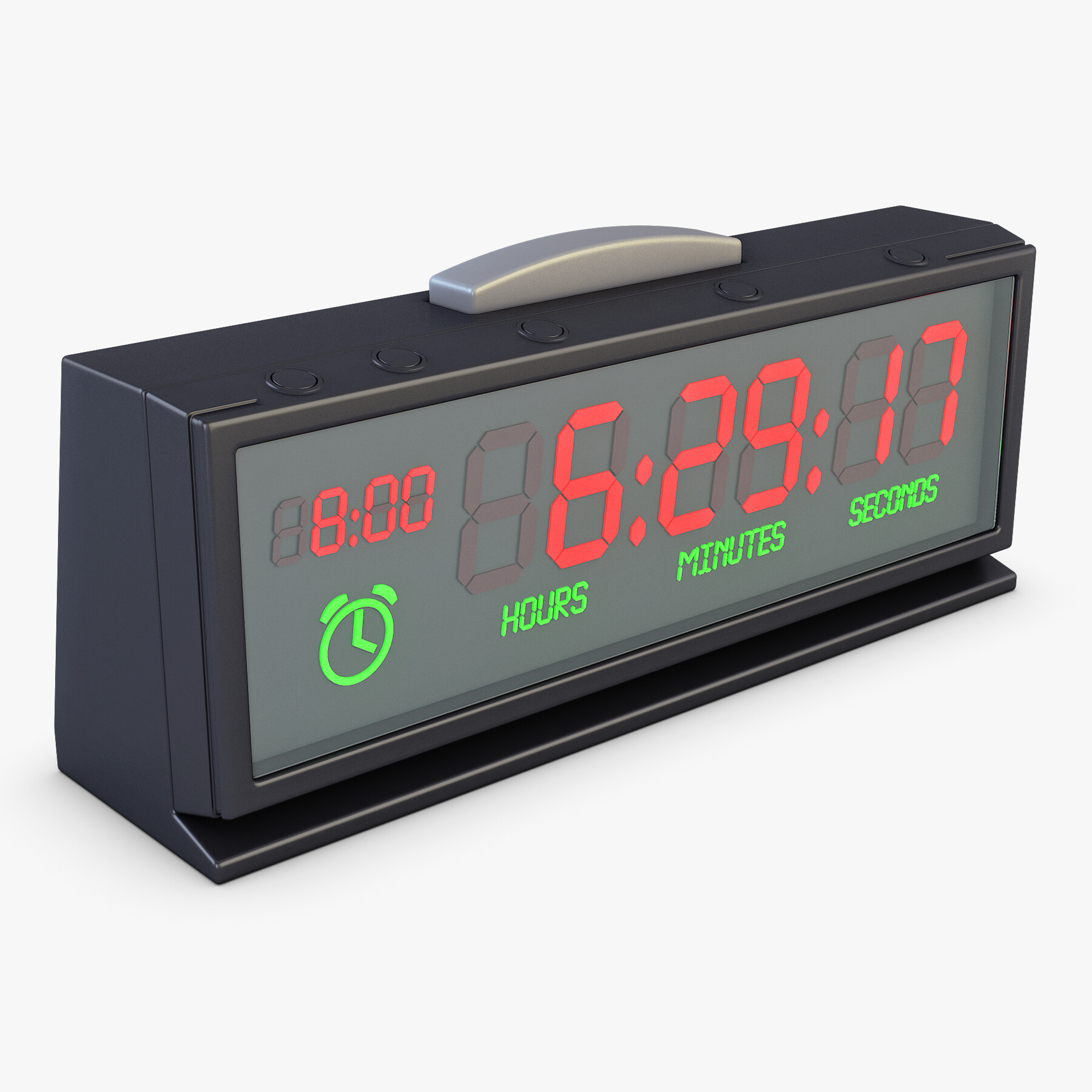 ArtStation - Digital Clock v 1 | Resources