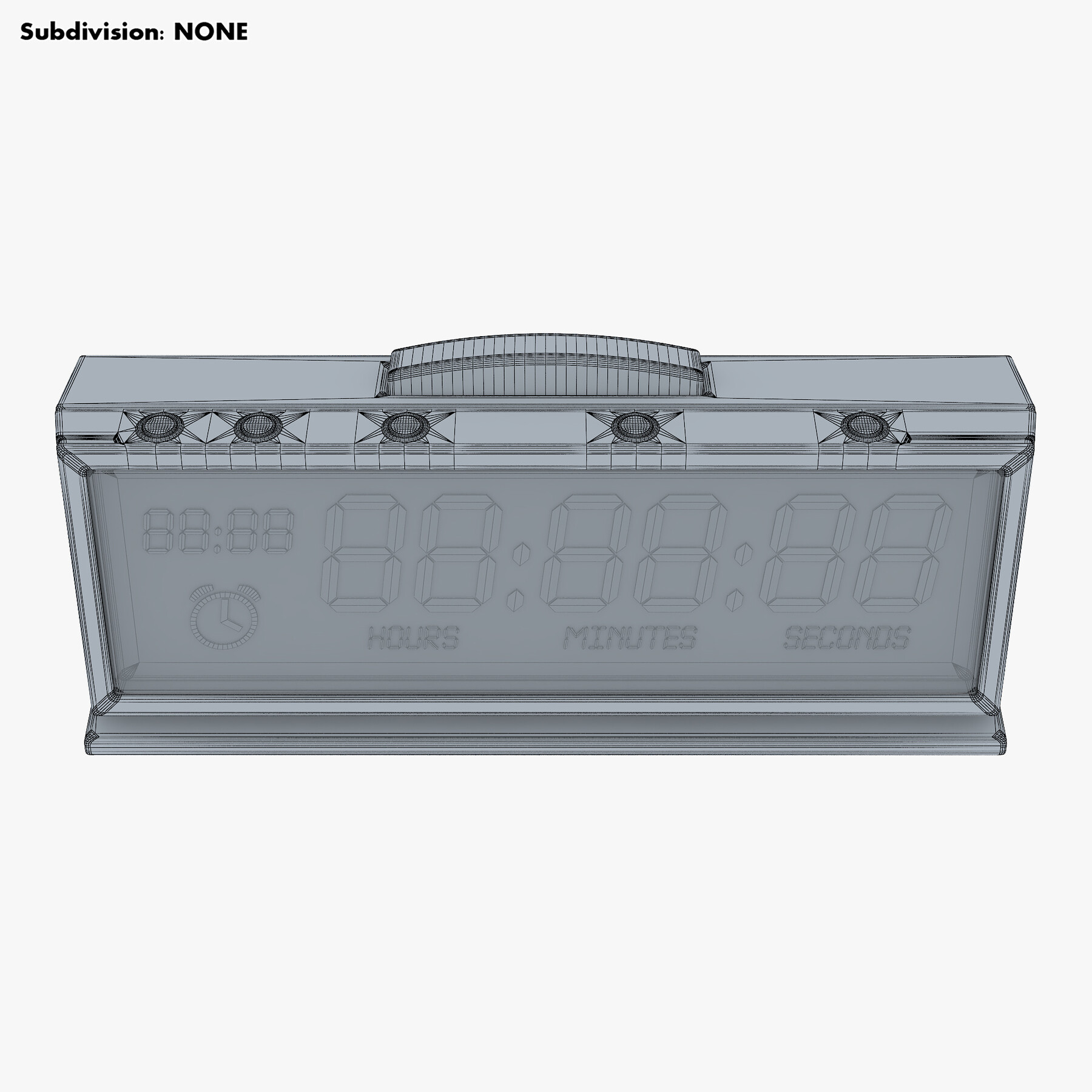 ArtStation - Digital Clock v 1 | Resources