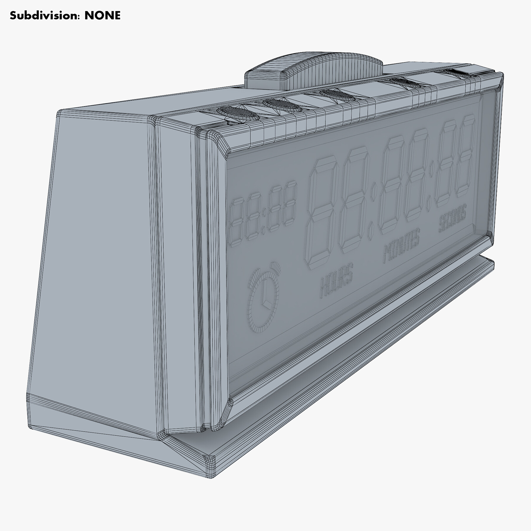 ArtStation - Digital Clock v 1 | Resources