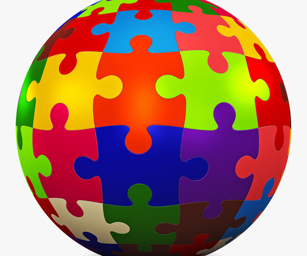ArtStation - Colored Sphere Puzzle v 1 | Resources