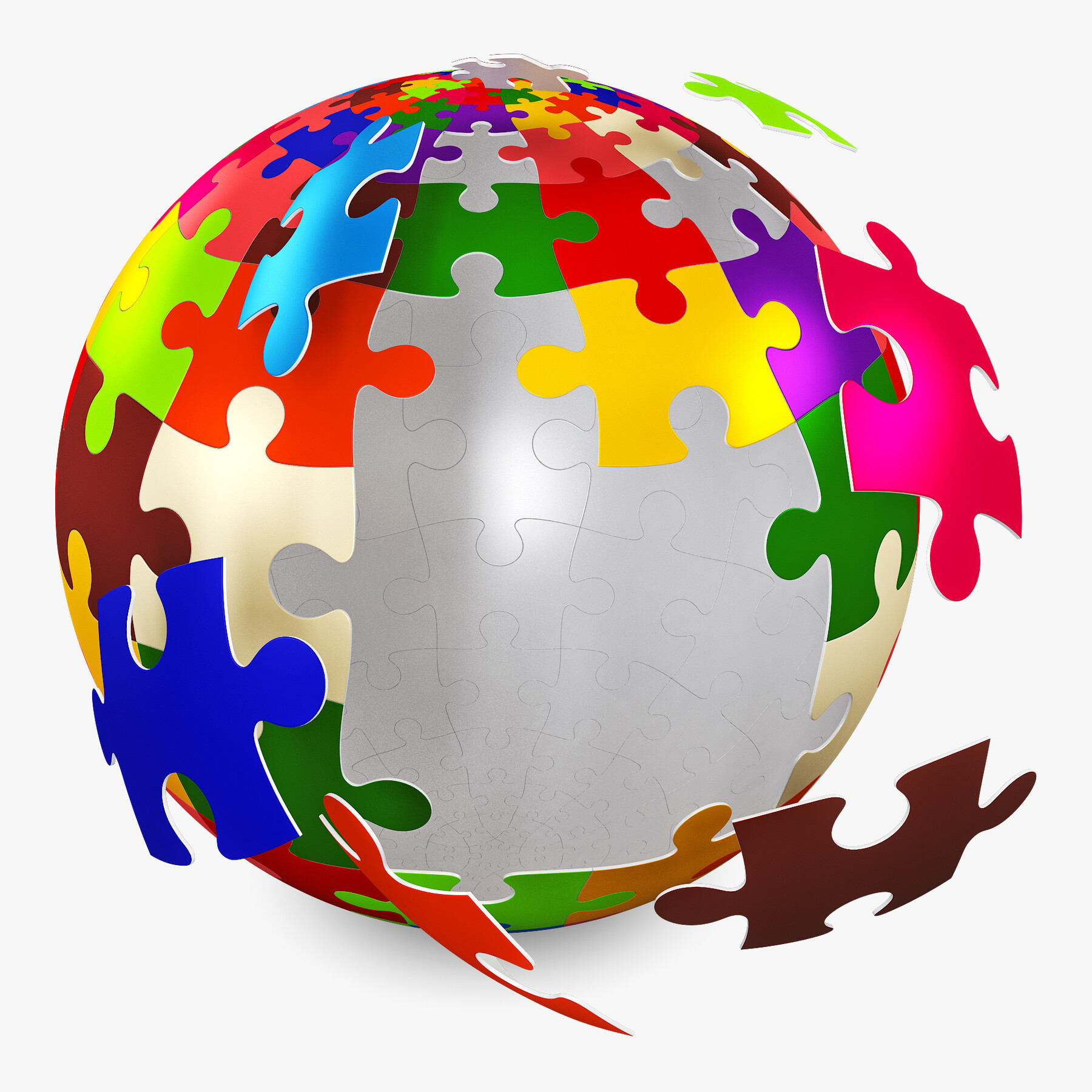 ArtStation - Colored Sphere Puzzle v 1 | Resources