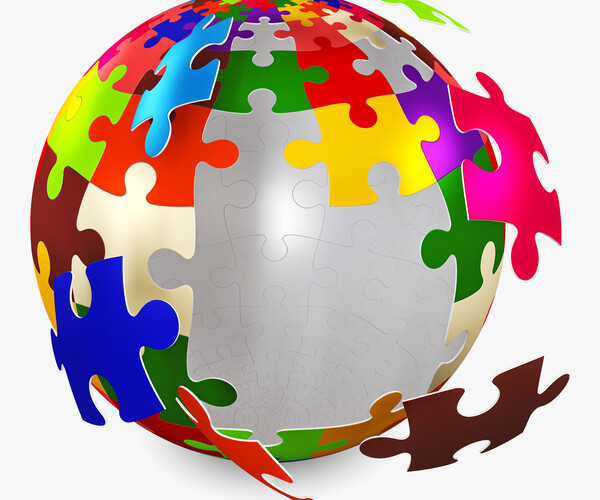 ArtStation - Colored Sphere Puzzle v 1 | Resources