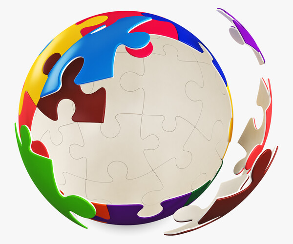 ArtStation - Colored Sphere Puzzle v 2 | Resources