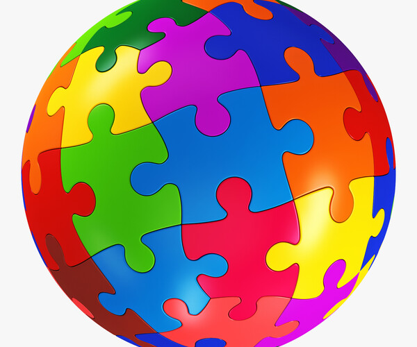 ArtStation - Colored Sphere Puzzle v 3 | Resources