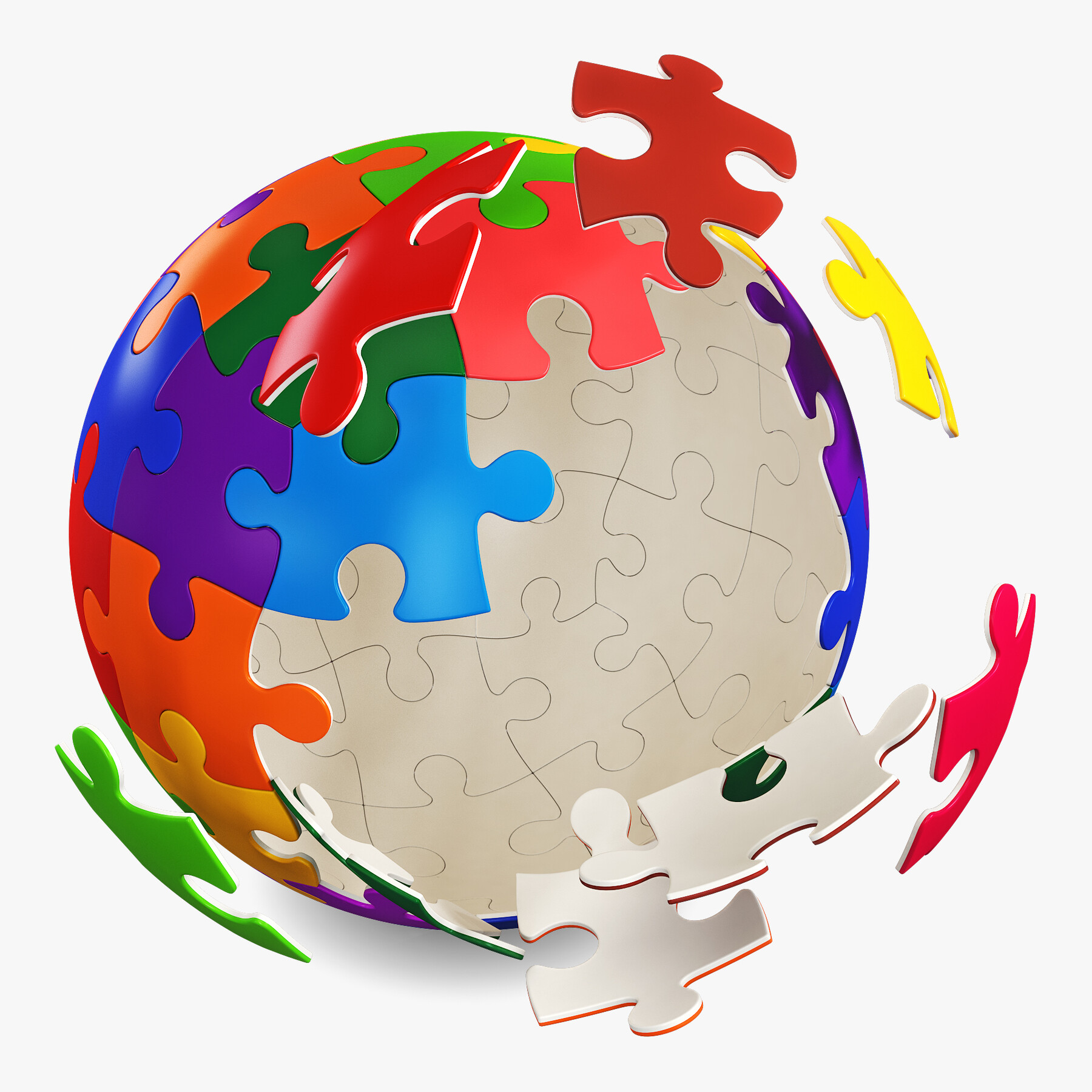 ArtStation - Colored Sphere Puzzle v 3 | Resources