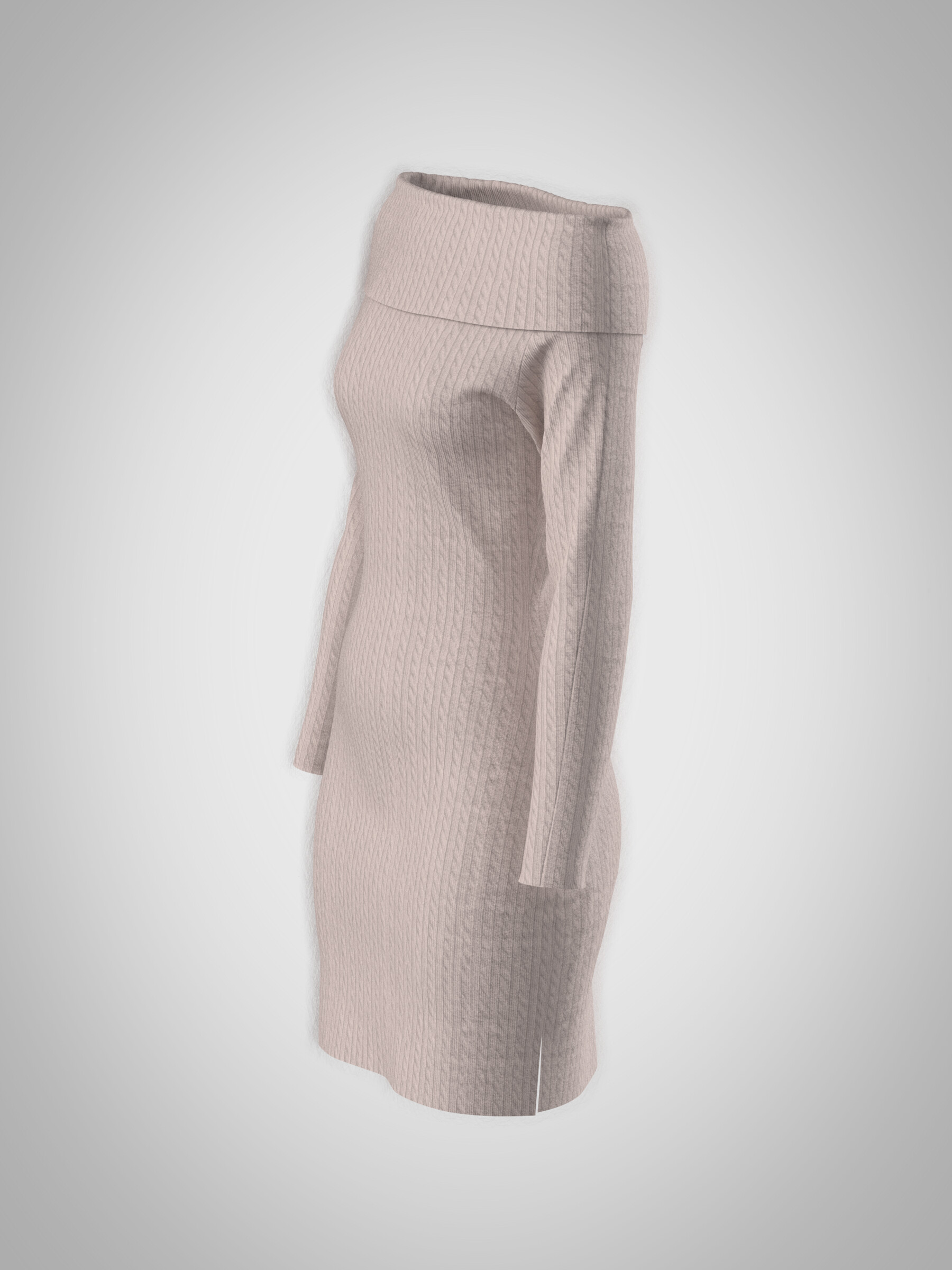 ArtStation - 3D KNITWEAR DRESS / WOMEN | Resources