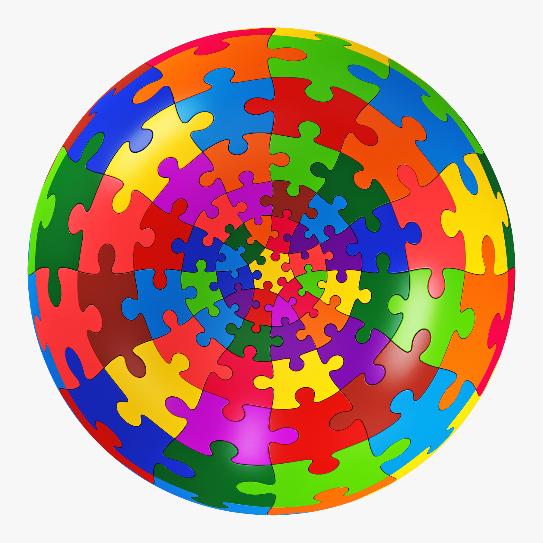 ArtStation - Colored Sphere Puzzle v 4 | Resources