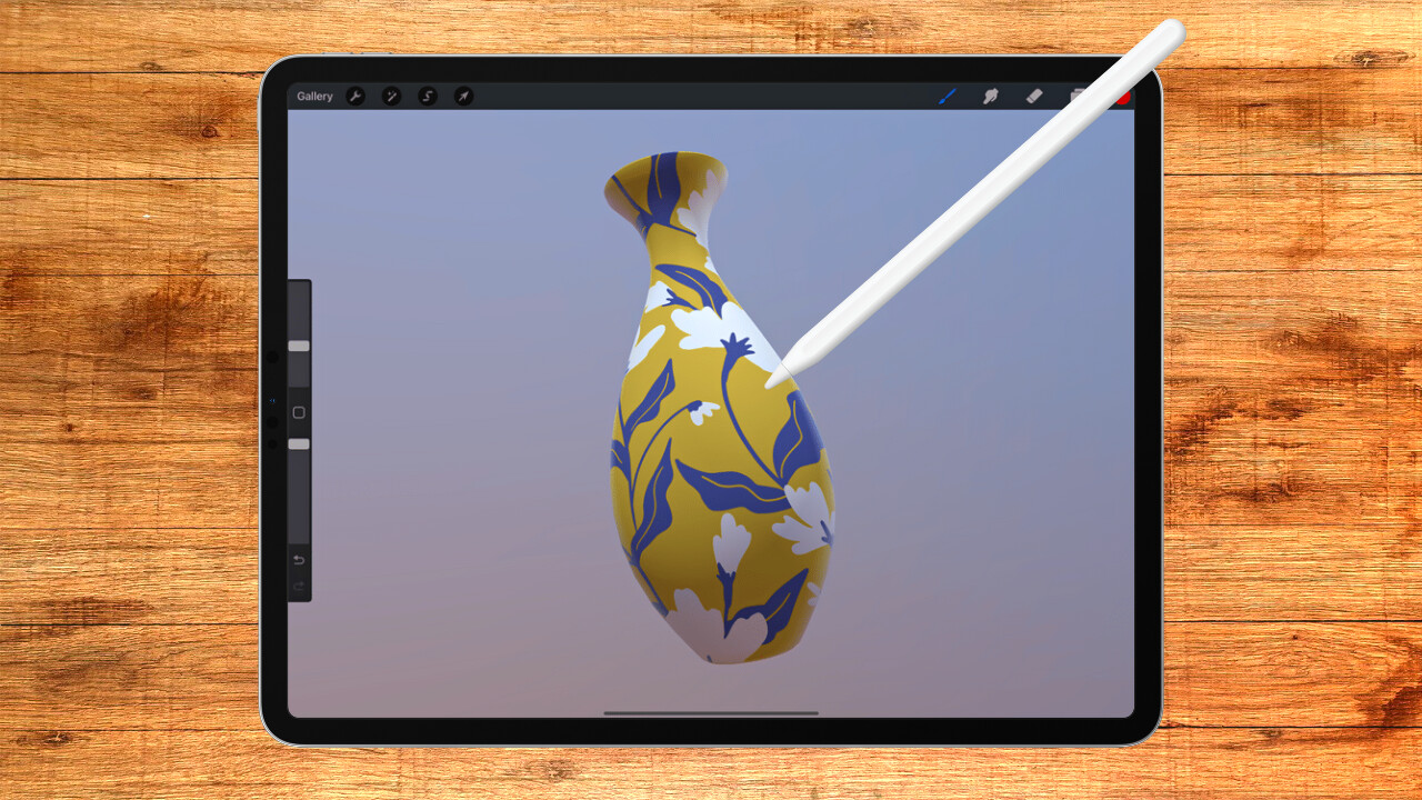 ArtStation - Vases 3d Models For Procreate ( 22 Models ) | Brushes
