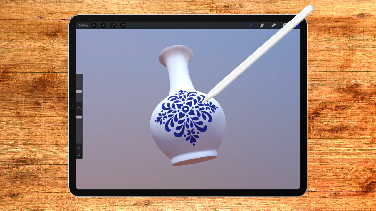 ArtStation - Vases 3d Models For Procreate ( 22 Models ) | Brushes