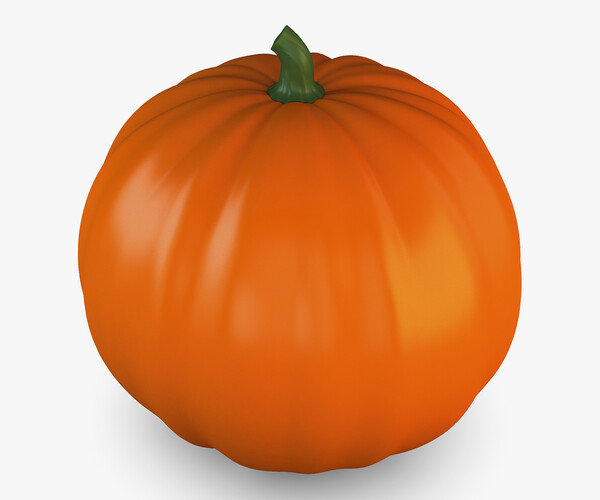 ArtStation - Cartoon Pumpkin v 1 | Resources