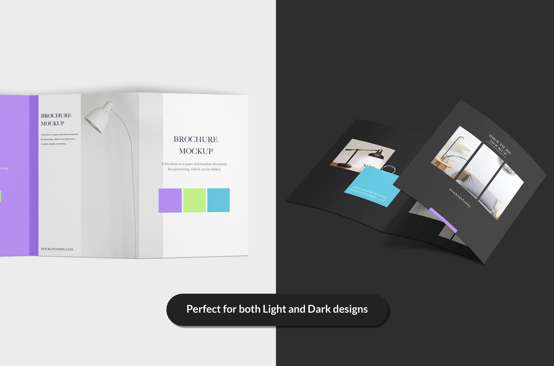 ArtStation - 3 Folds A4 Brochure Mockup | Artworks