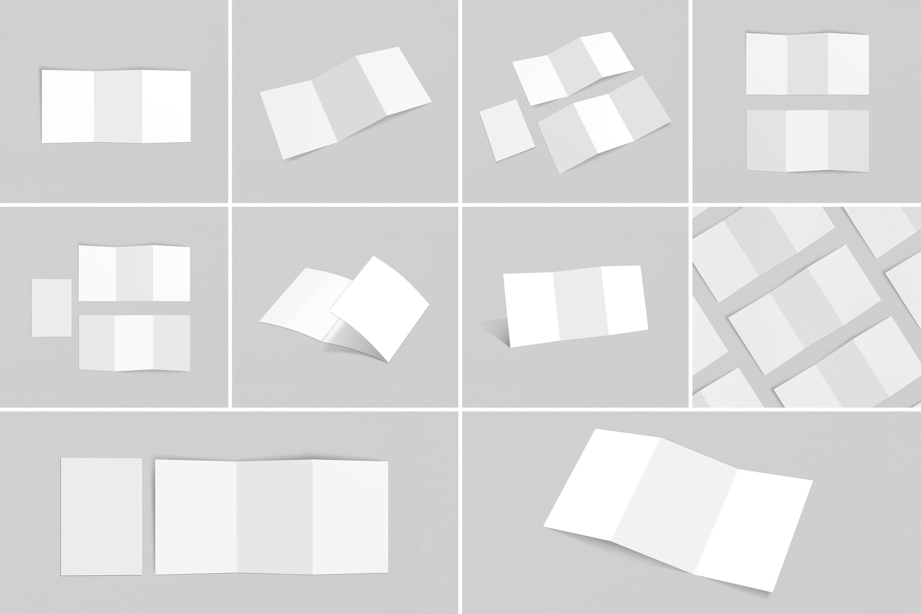 ArtStation - 3 Folds A4 Brochure Mockup | Artworks