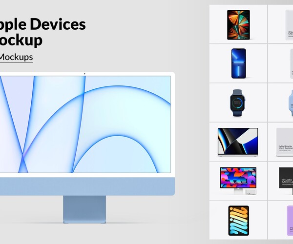 ArtStation - All Latest Apple Devices - frontview | Artworks