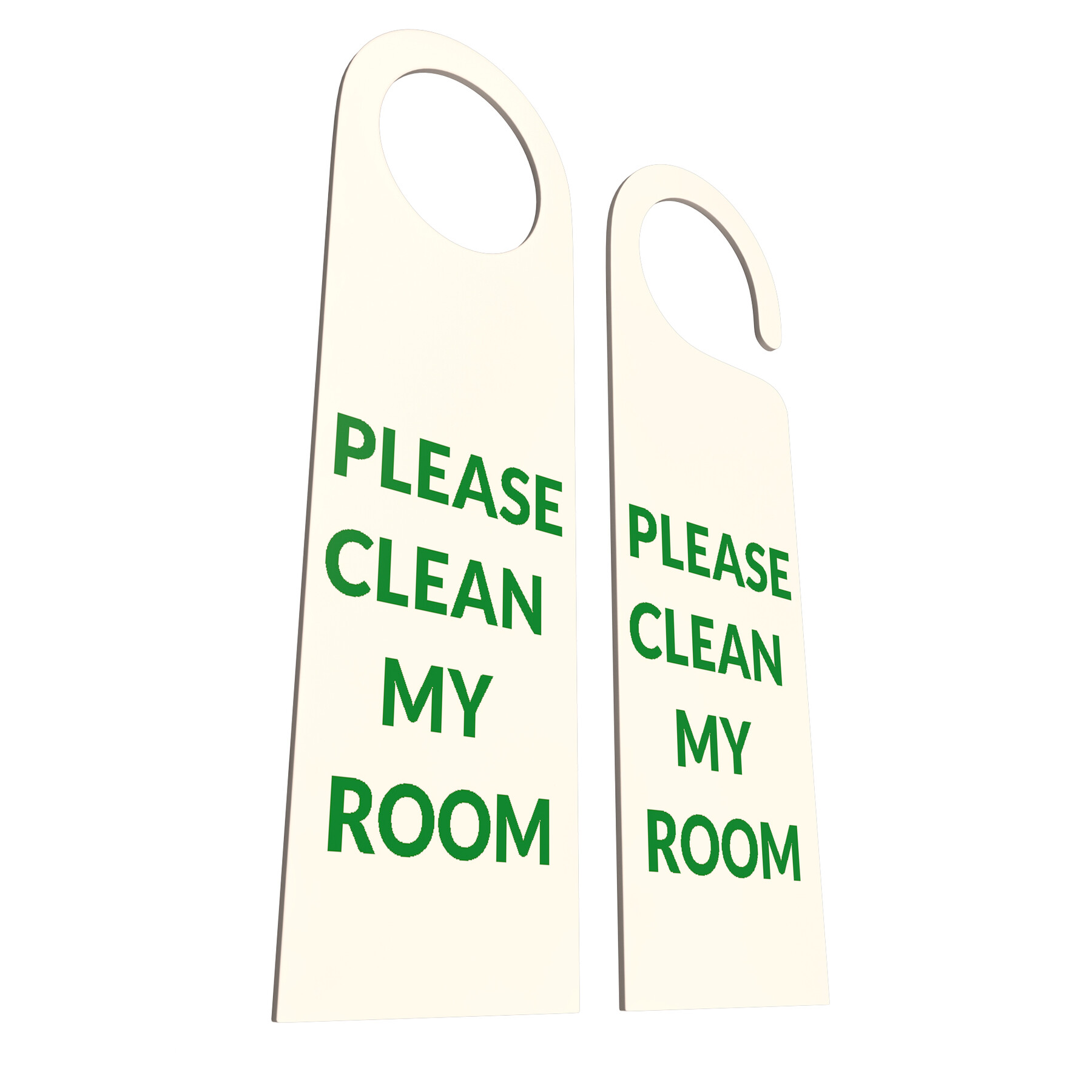 ArtStation - Door Hanger Tag Please Clean My Room | Resources
