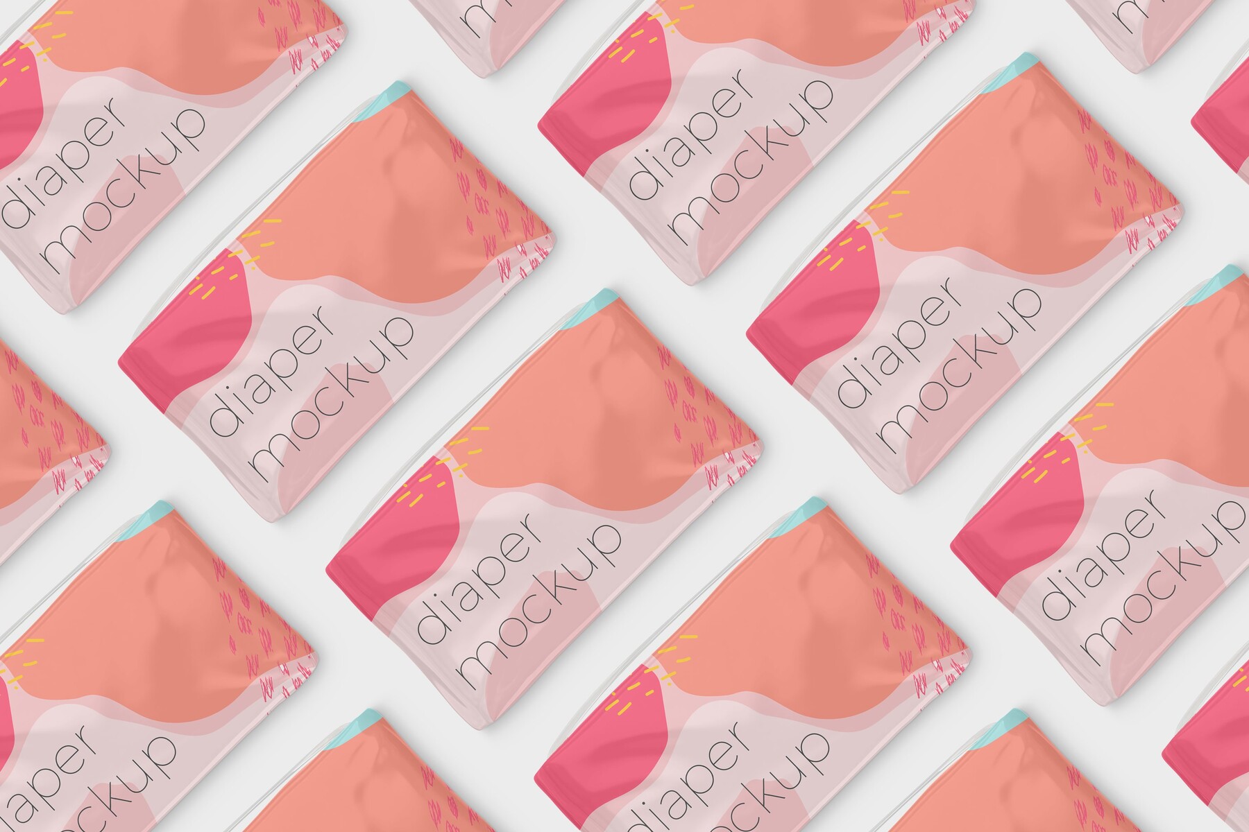 ArtStation - Diaper Mockup (Rectangular) | Artworks