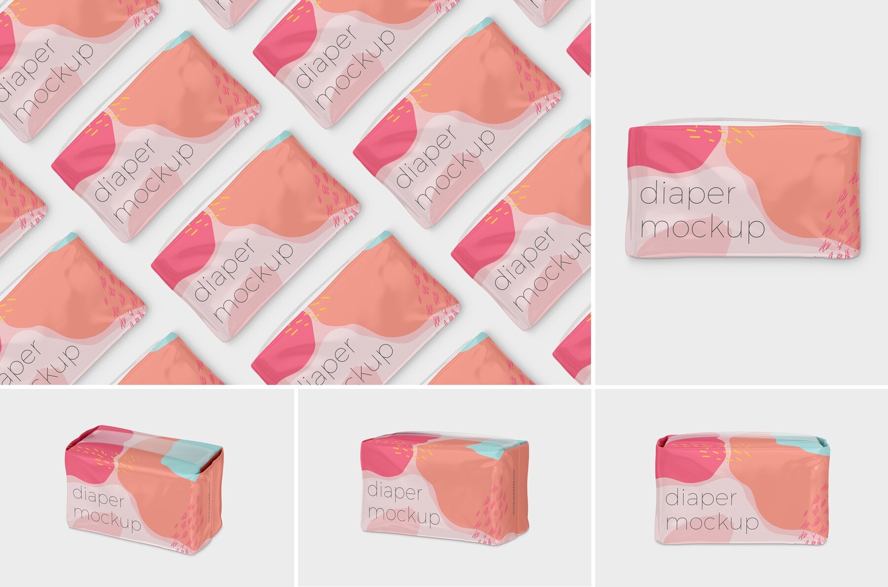 ArtStation - Diaper Mockup (Rectangular) | Artworks