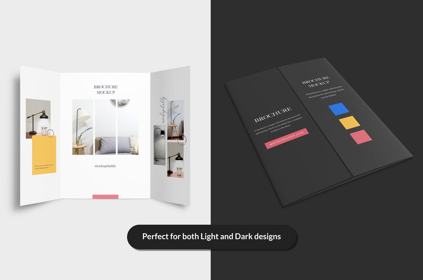 ArtStation - Gate Fold Brochure Mockup | Artworks