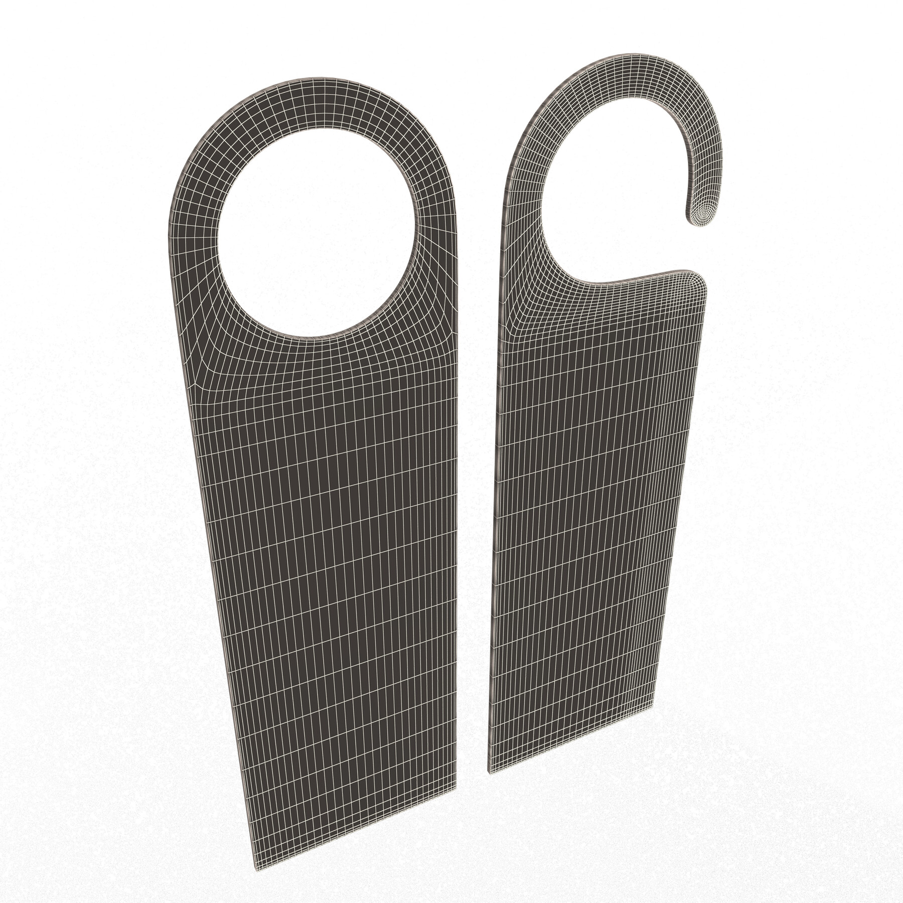 ArtStation - Door Hanger Tag Red | Resources