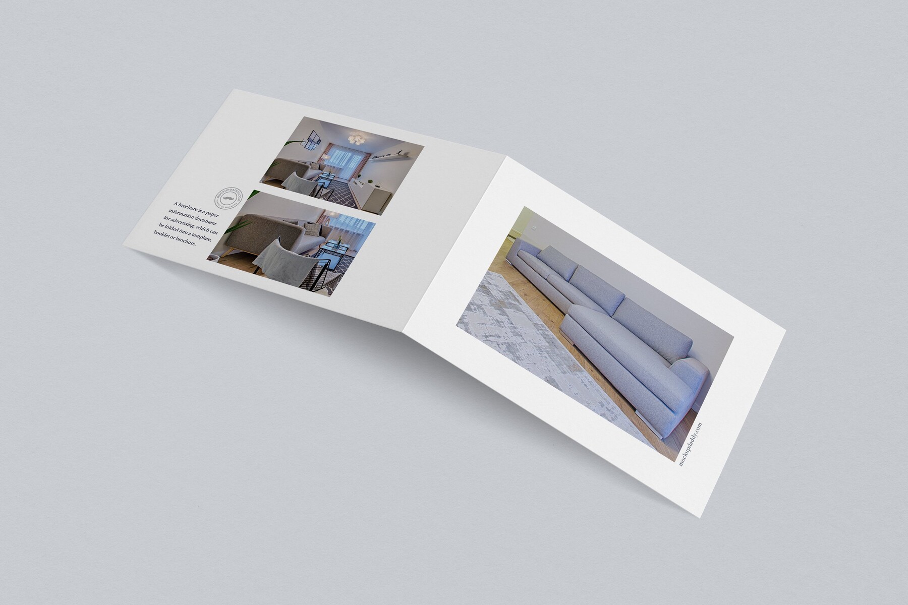 ArtStation - Landscape 2 Fold A4 Brochure Mockup | Artworks