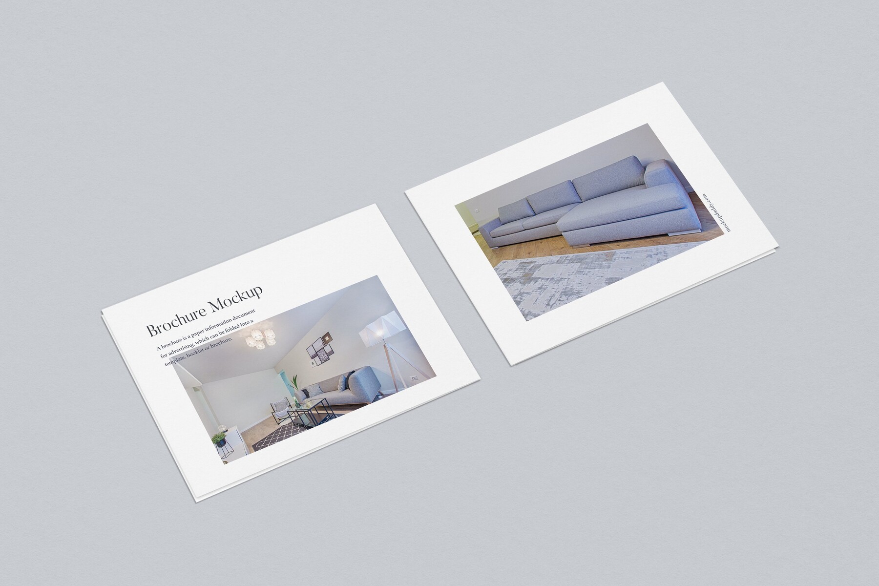 ArtStation - Landscape 2 Fold A4 Brochure Mockup | Artworks