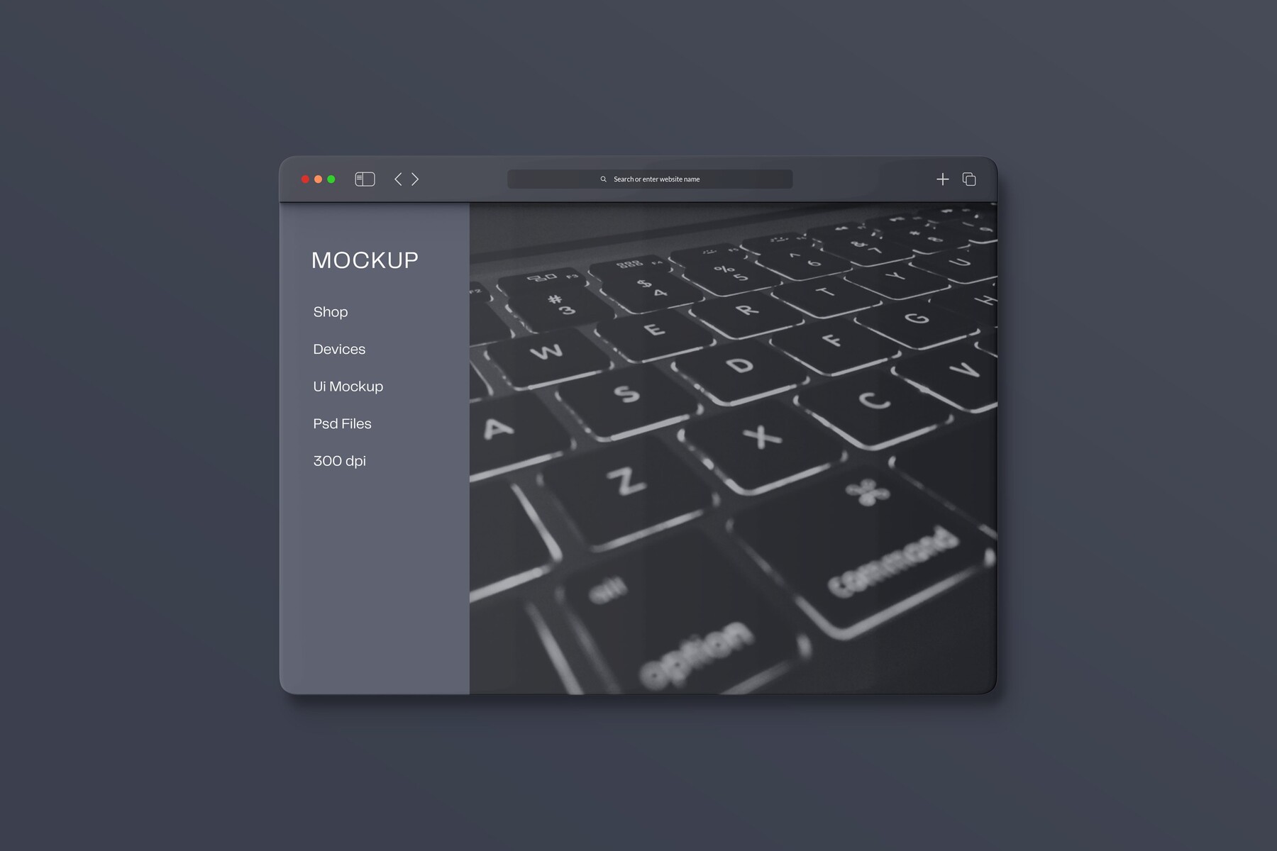 ArtStation - Minimal Responsive UI Mockup | Artworks