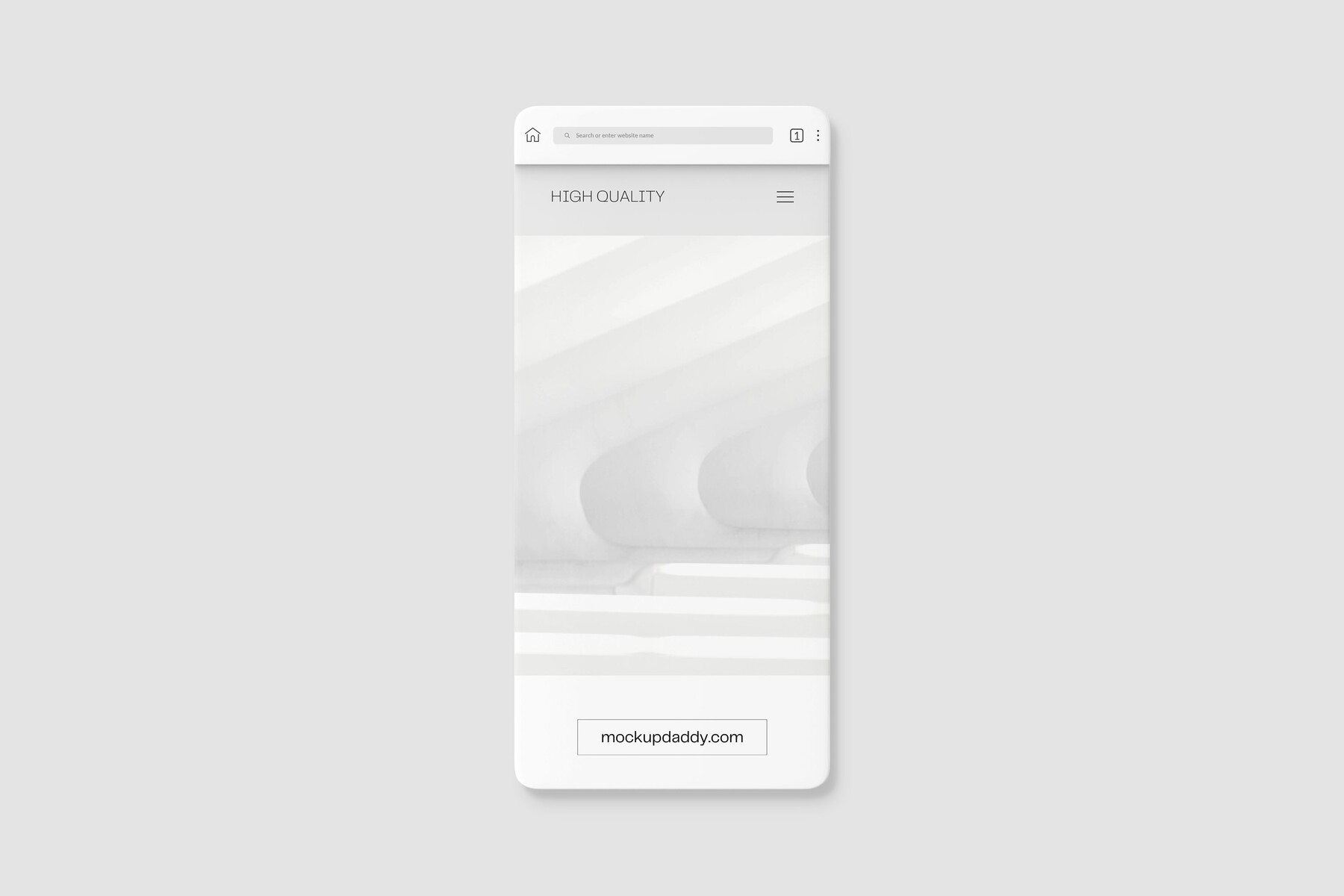 ArtStation - Minimal Responsive UI Mockup | Artworks