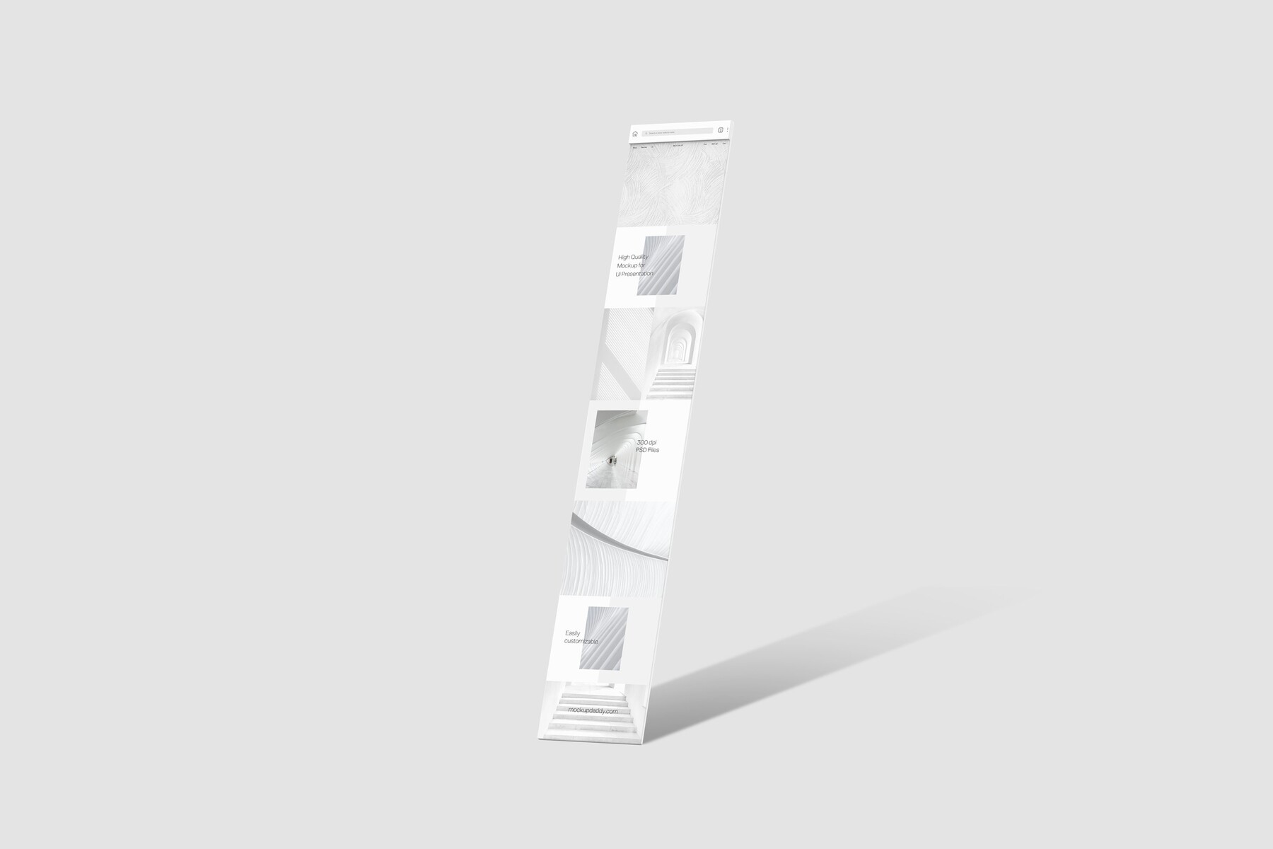 ArtStation - Minimal Responsive UI Mockup | Artworks