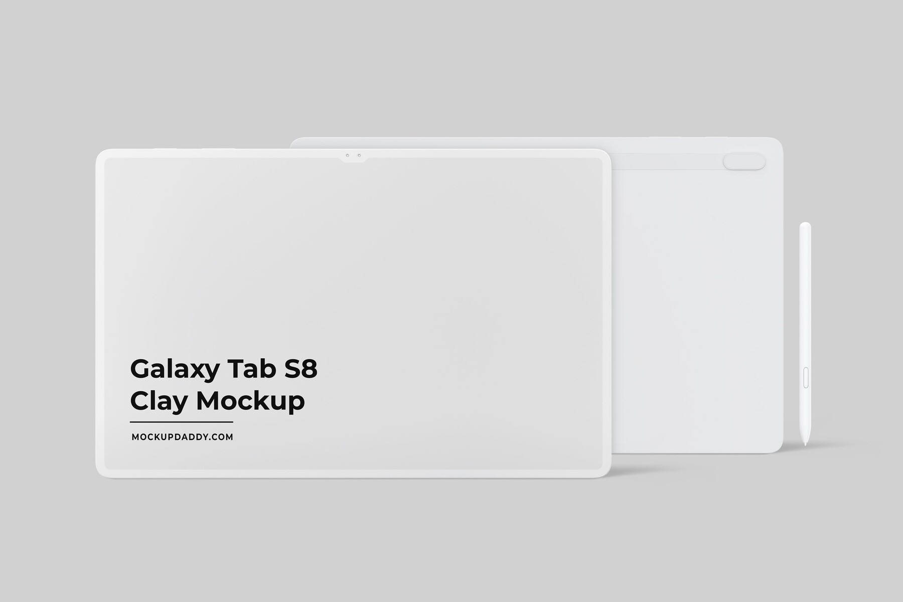ArtStation - Samsung Android Tab S8 Clay Mockup | Artworks