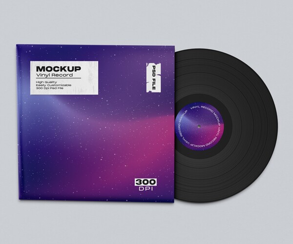 ArtStation - Vinyl Record Mockup | Artworks