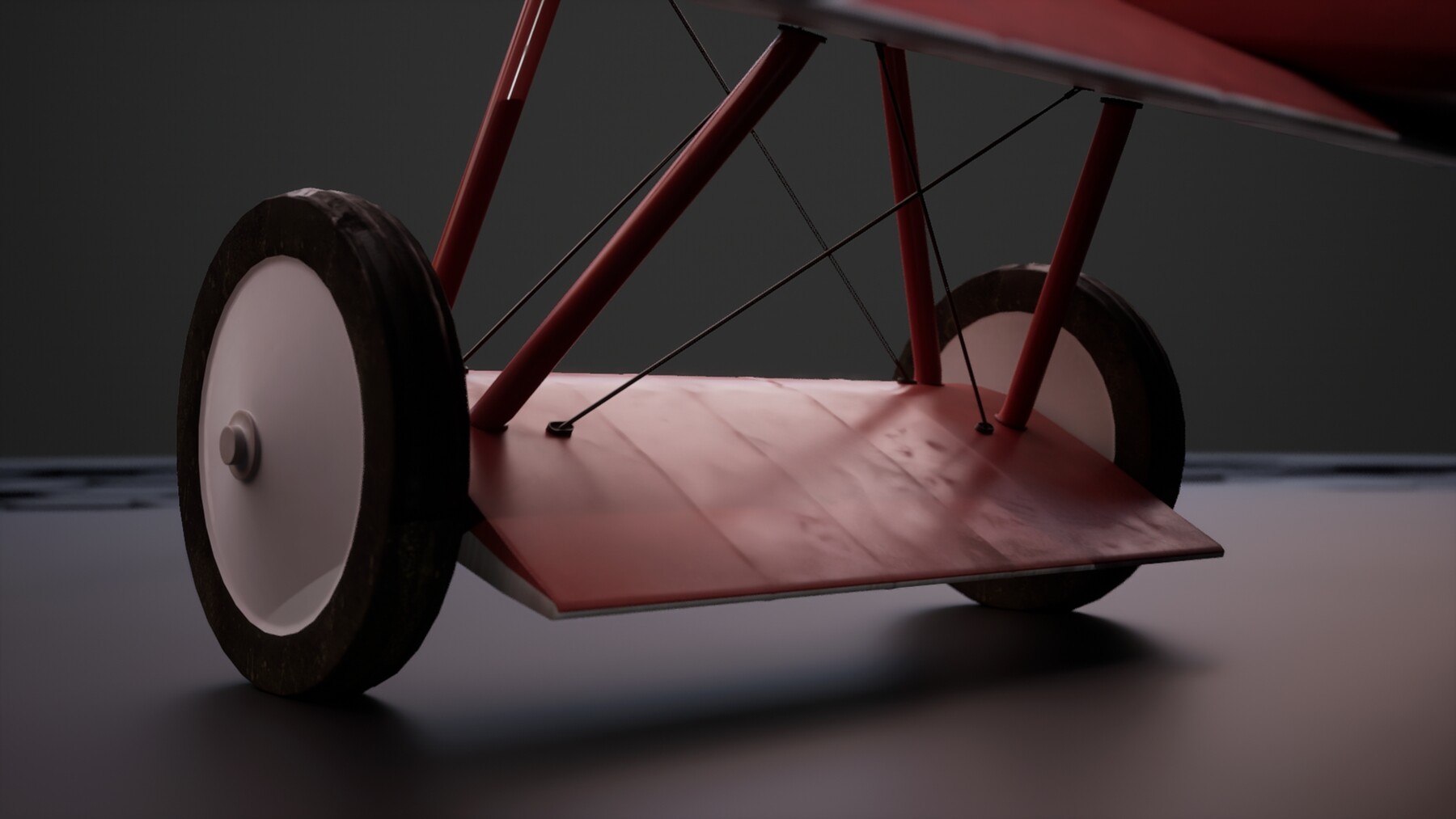 ArtStation - Fokker Dr.I - ww1 Red baron - 3d model | Resources