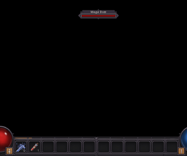 ArtStation - Dark Pixel UI | Game Assets