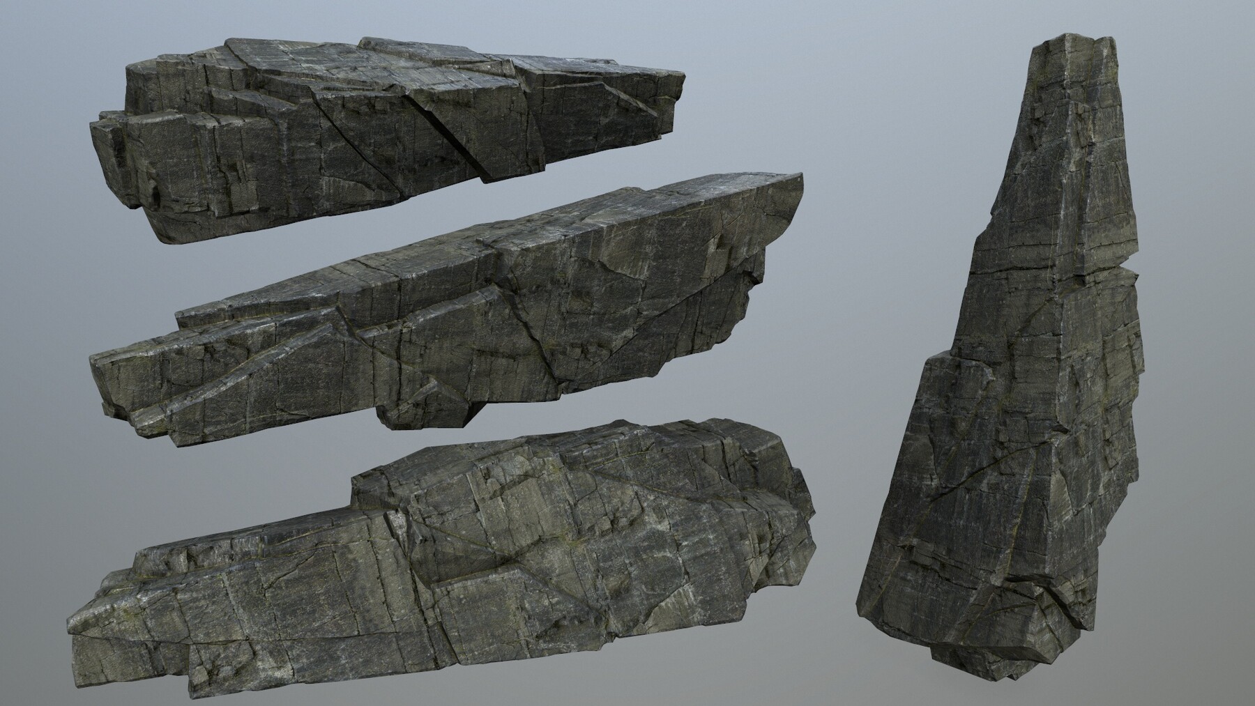 ArtStation - cliff rocks | Game Assets