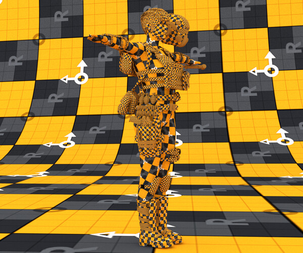 ArtStation - laos Game Female Soldier | Game Assets