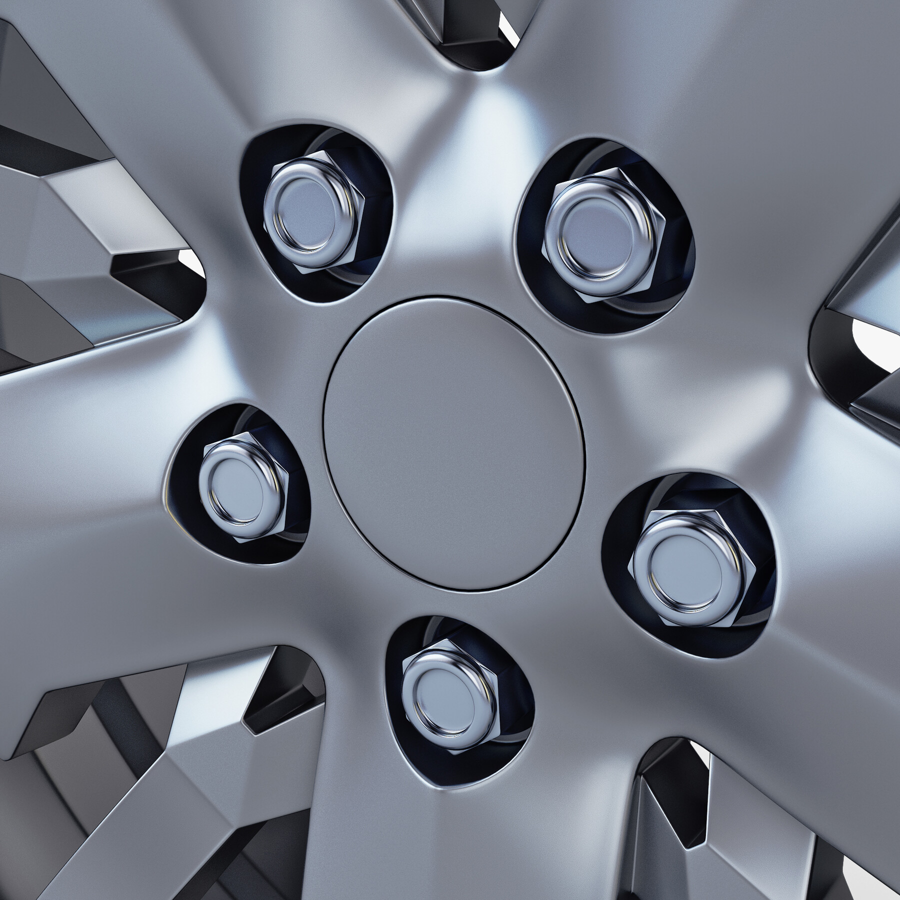 ArtStation - Car Rim Wheel 18 Silver Gen 1 | Resources