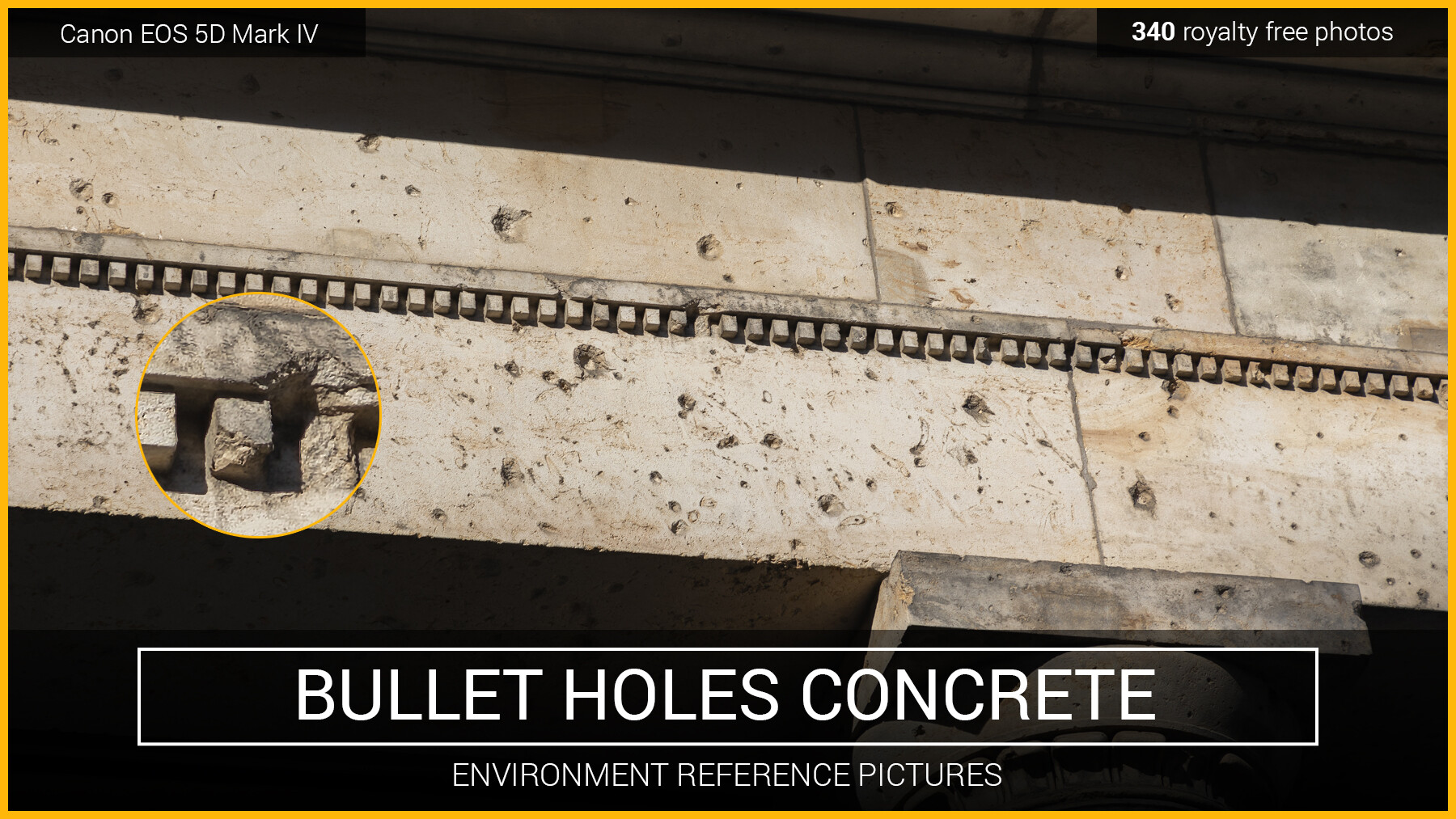 ArtStation - BULLET HOLES, DAMAGE, DESTROYED CONCRETE, FACADES | Resources