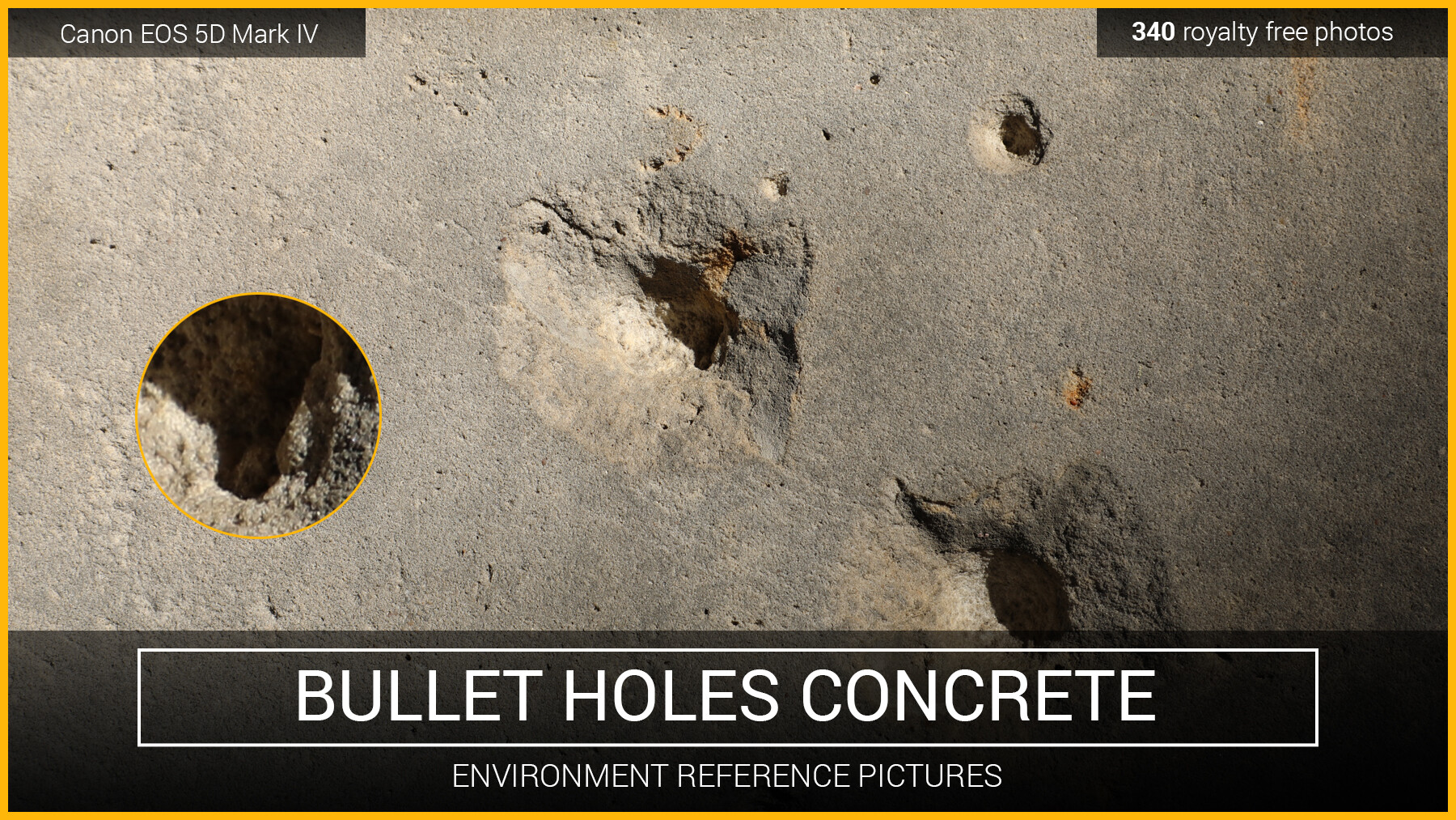 ArtStation - BULLET HOLES, DAMAGE, DESTROYED CONCRETE, FACADES | Resources