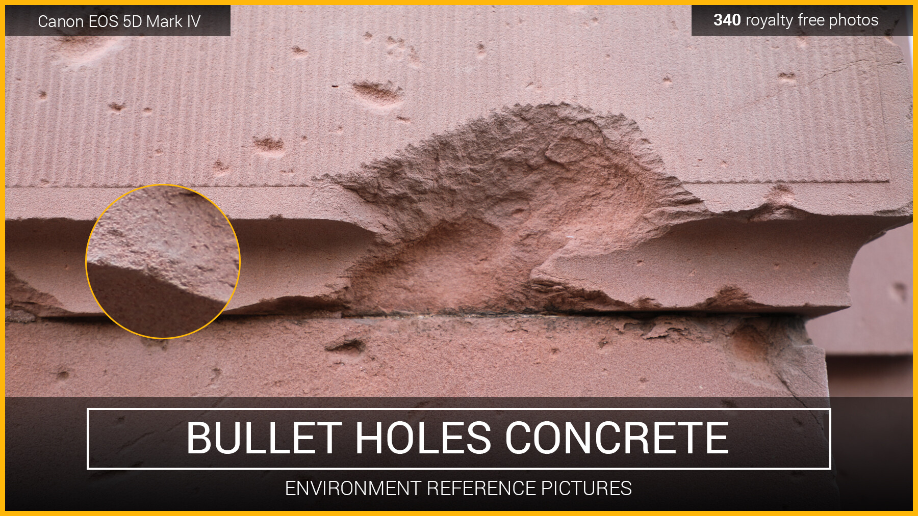 ArtStation - BULLET HOLES, DAMAGE, DESTROYED CONCRETE, FACADES | Resources